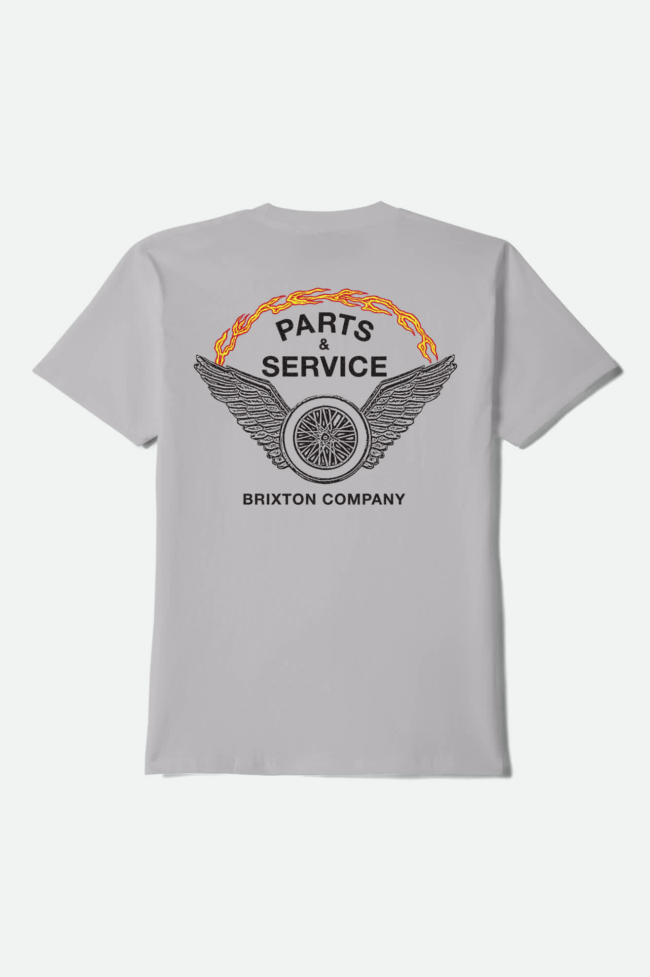 Men's Leeway Short Sleeve Shirt in Pebble Stone Worn Wash – Brixton Canada