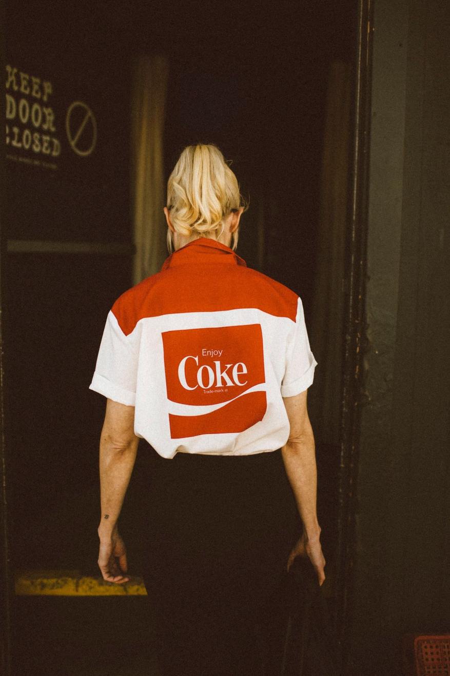Coca-Cola Bunker Block Short Sleeve Woven in Coke Red – Brixton Canada